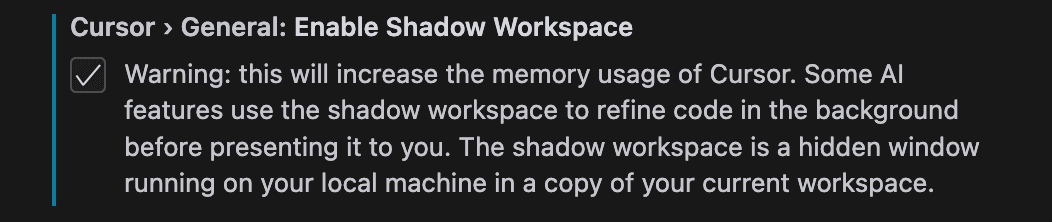 Shadow Workspace: Iterating on Code in the Background